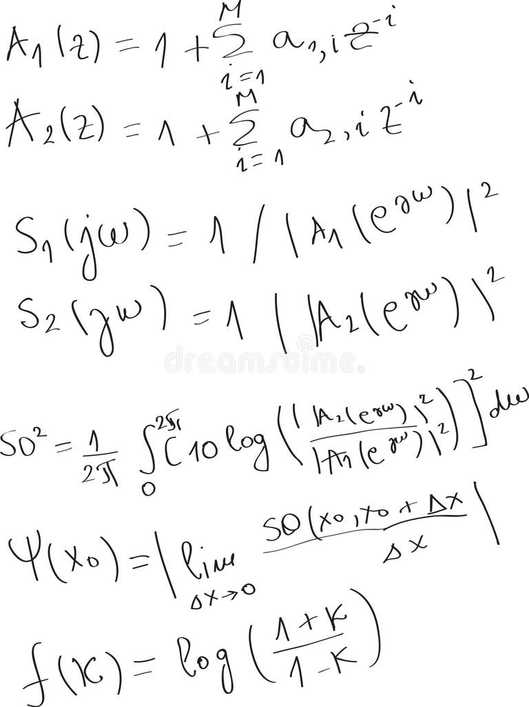 Mathematic Equation Stock Illustrations – 1,745 Mathematic Equation ...