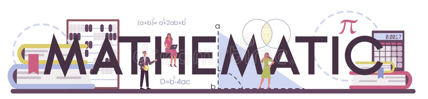 Typographic Math Header Stock Illustrations – 44 Typographic Math ...