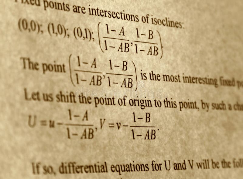 Mathematical formula stock image. Image of equations, mathematics - 2006285