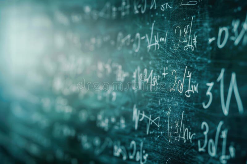 Mathematical Abstraction. Detailed and Intricate Math-themed Wallpaper ...