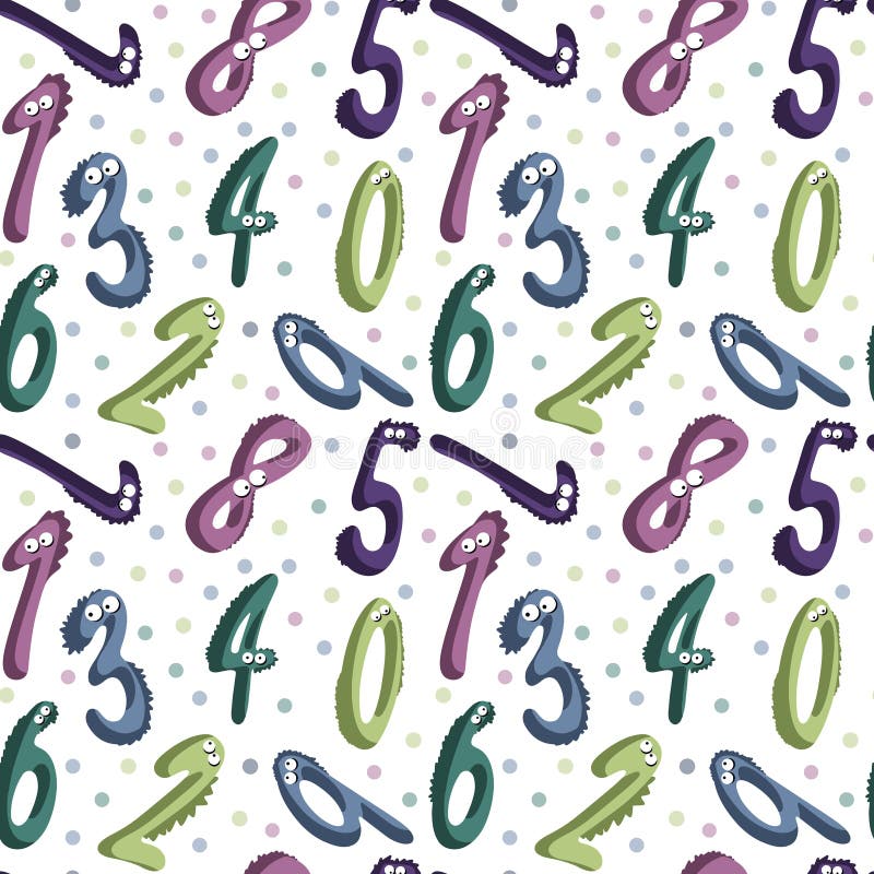 Mathematical Background. Colorful Pattern School for the Children ...