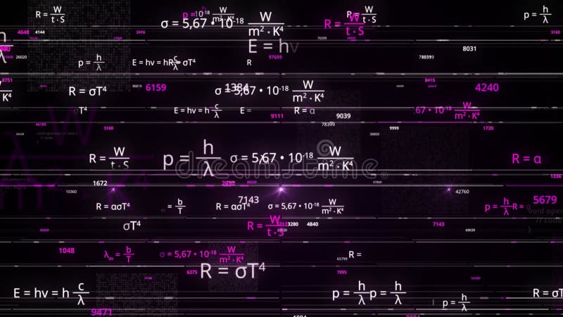 Flying Mathematical Formulas and Graphs. Stock Video - Video of ...