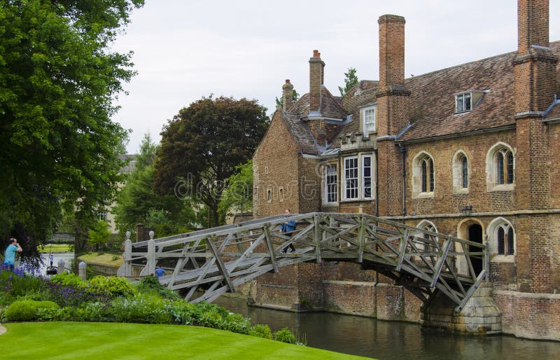 Mathematical Bridge in Cambridge Editorial Image - Image of history ...