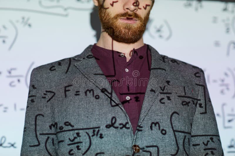 Math Teacher Explaining Calculations Stock Photo - Image of math ...