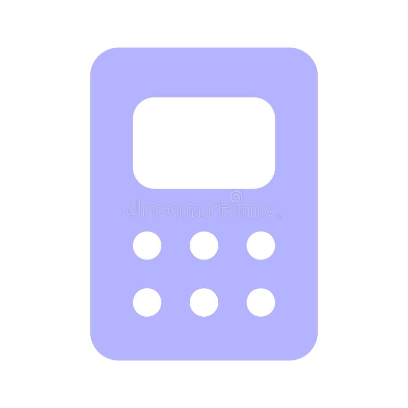 Mathematical Calculations, Calculation Device, Icon of Calculator Stock ...