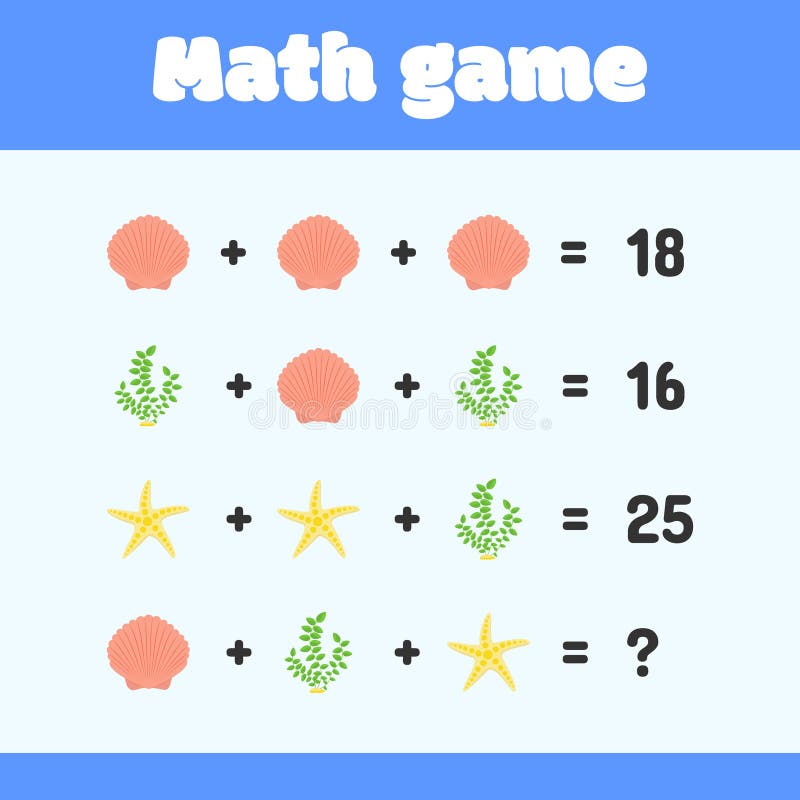 Mathematical Educational Game on the Theme of Sea and Ocean for ...