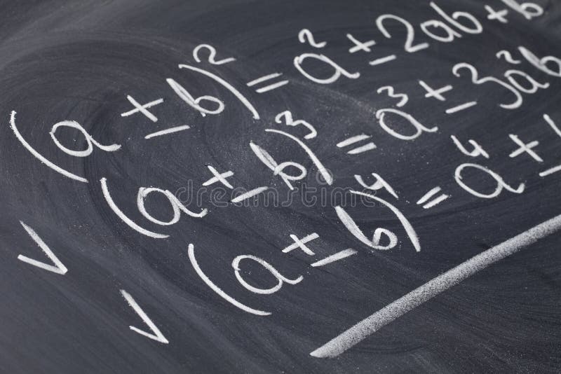 Mathematical Equations on Blackboard Stock Photo - Image of symbol ... Mathematical Equations on Blackboard Stock Photo - Image of symbol ...