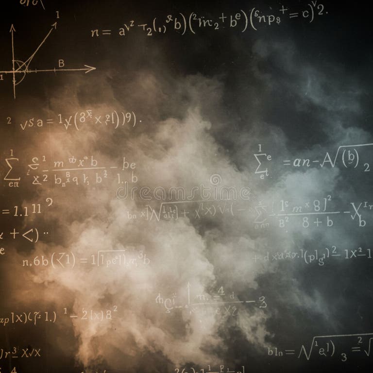 Mathematical Equations and Symbols, Featuring Variables and Formulas ...