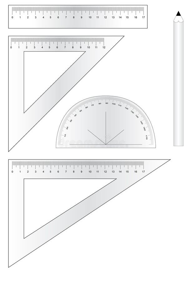 Mathematical Instruments stock photo. Image of scale - 16456744