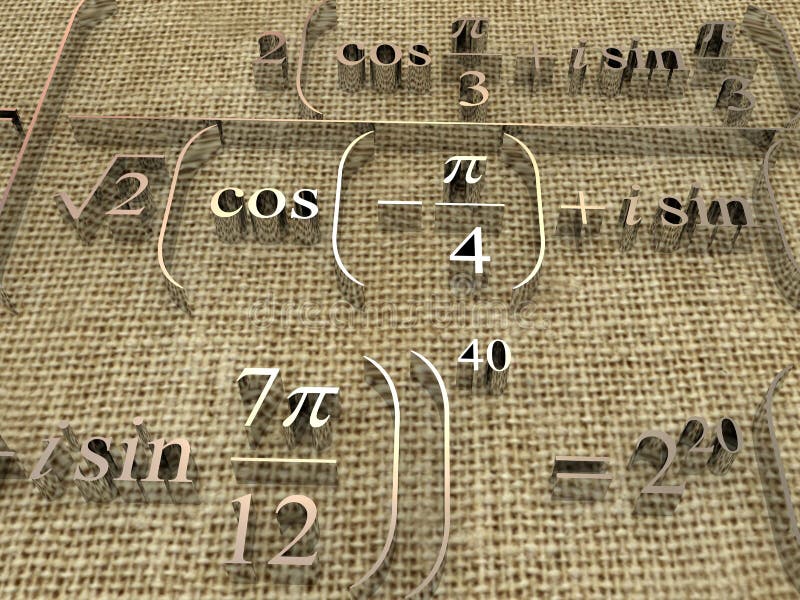 Mathematical formulas. stock image. Image of formula - 44732807