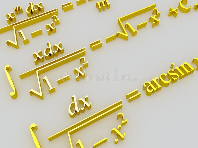 Mathematical formulas. stock photo. Image of symbol, mathematical ...