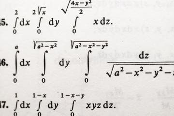 Mathematical Formulas and Equations in Textbooks Featuring Integrals ...