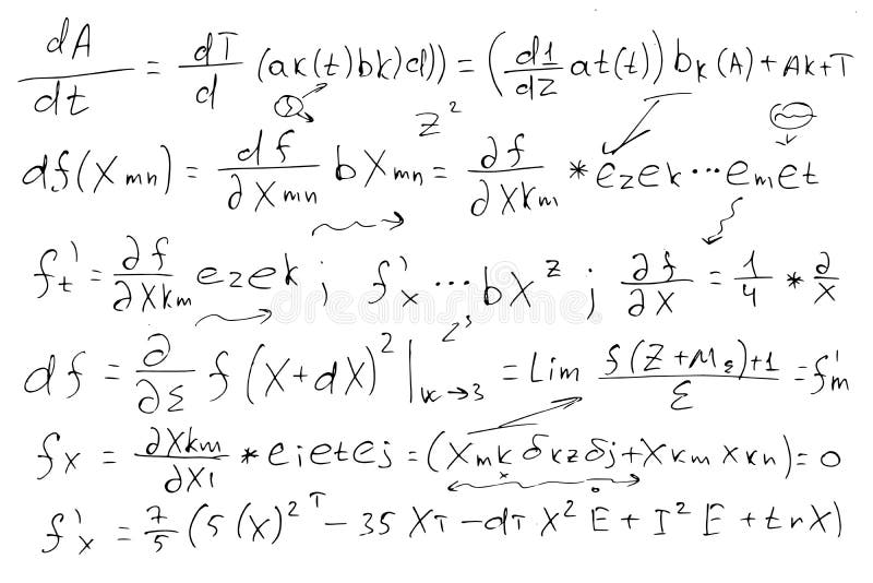 Mathematical Expressions Stock Illustrations – 188 Mathematical ...