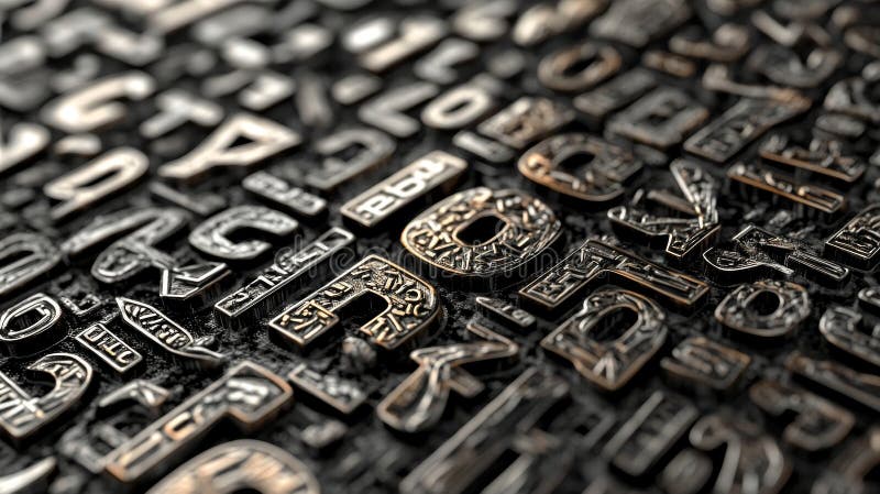 Mathematical Formulas Float in the Air, Intermingling with Numbers and ...