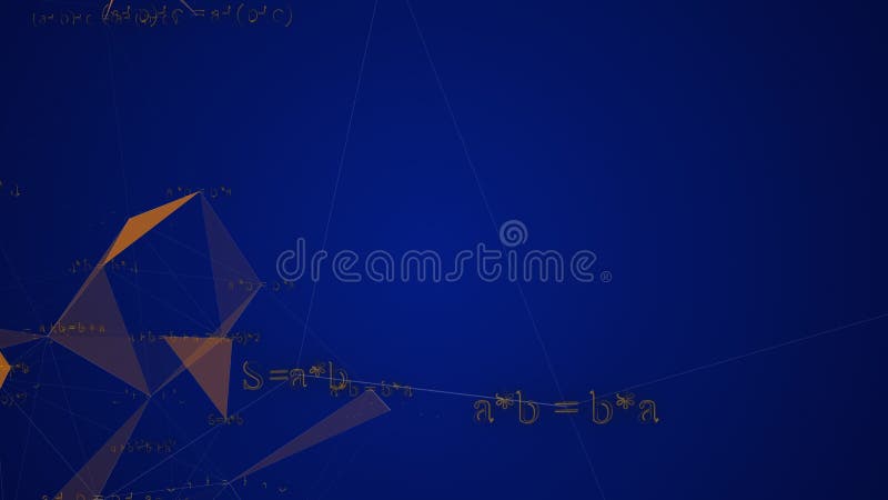 Mathematical Formulas Move in Space, Science and Mathematical Research ...