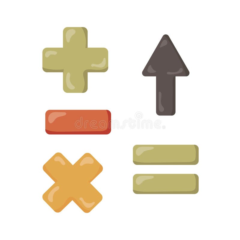 Plus Equal Minus Icons Stock Illustrations – 546 Plus Equal Minus Icons ...