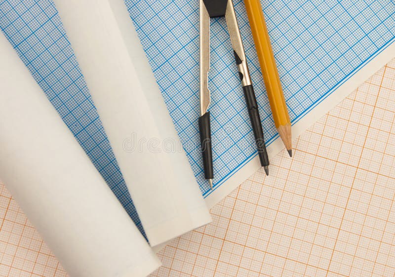 Mathematical Instruments stock photo. Image of scale - 16456744