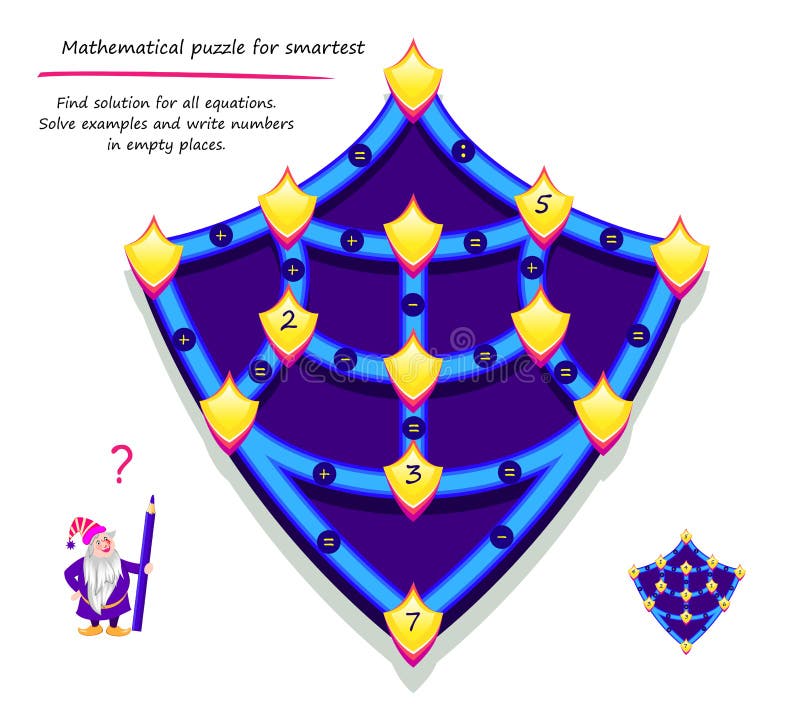 Mathematical Logic Puzzle Game for Smartest. Find Solution for All ...