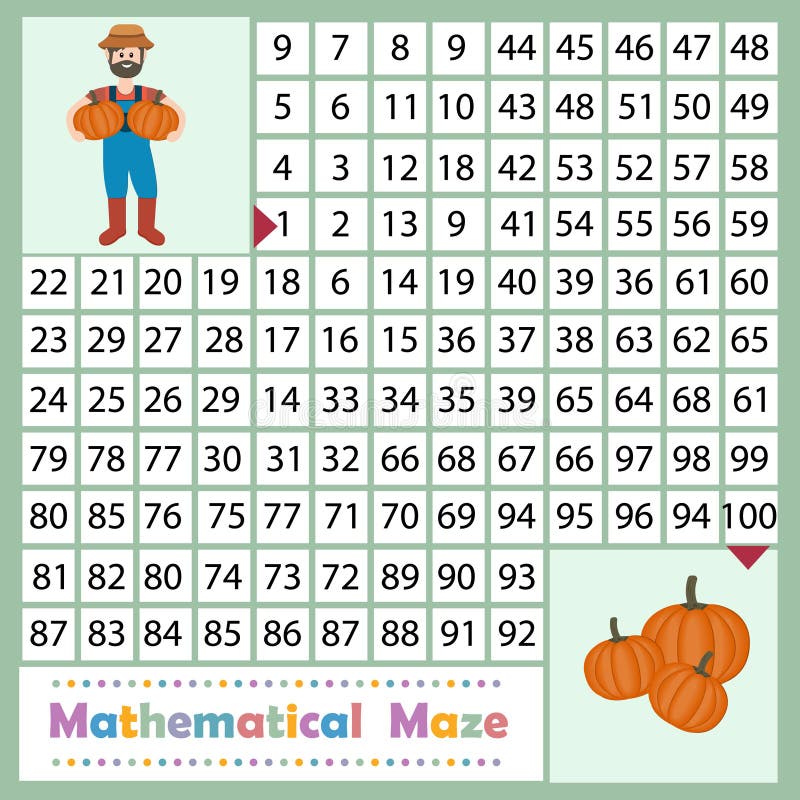 Maze - Problem Solved stock illustration. Illustration of creativity ...