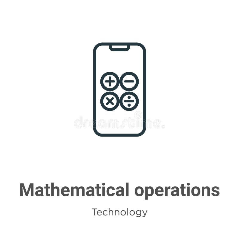 Maths Operations Stock Illustrations – 368 Maths Operations Stock ...