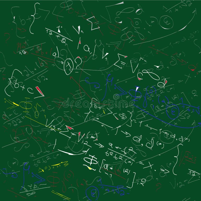 Mathematical pattern stock vector. Illustration of motif - 34554467