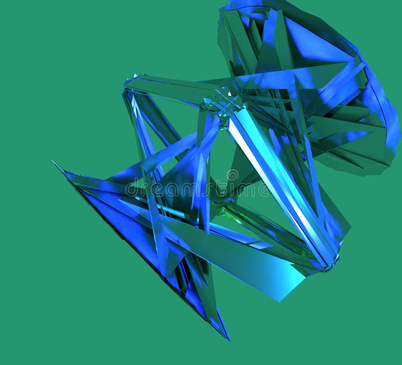 Mathematical Perspective Model Stock Illustration - Illustration of ...