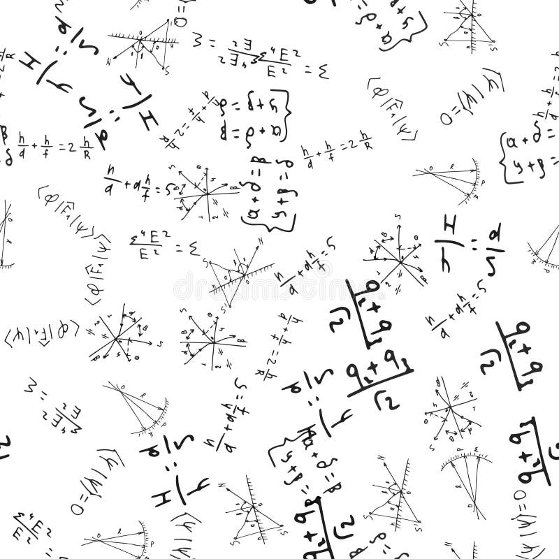 Mathematical, Physical, Chemical Formulas and Expressions. Scientific ...