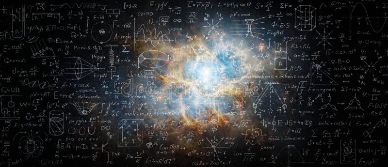 Mathematical and Physical Formulas Against the Background of a Galaxy ...