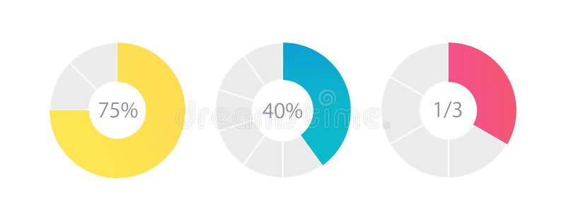 Mathematical Research Results Circle Infographic Design Template Set ...