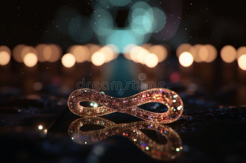 The Mathematical Symbol for Infinity Created with Generative AI ...