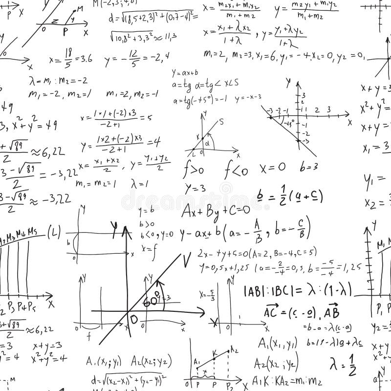 Mathematical Vector Seamless Pattern with Geometrical Spiral ...