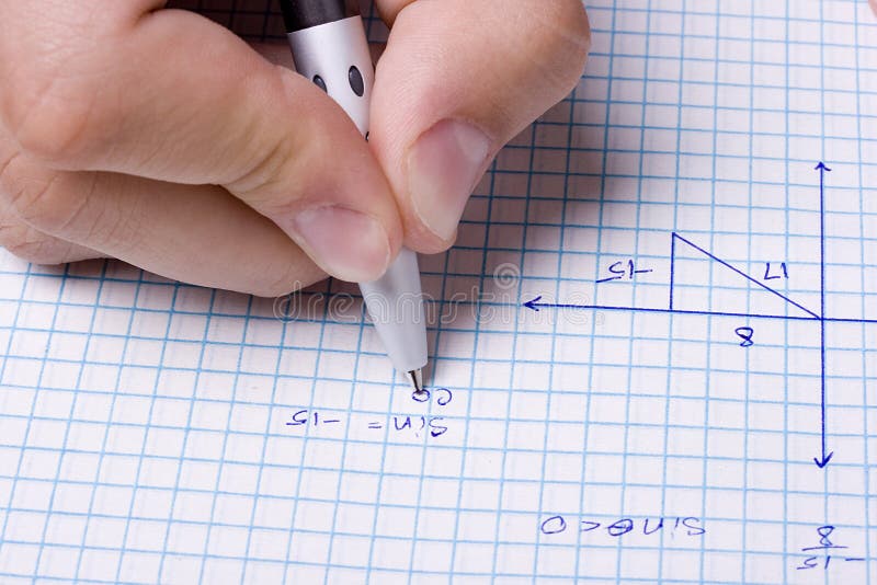 Mathematician stock image. Image of paper, school, graph - 16513317