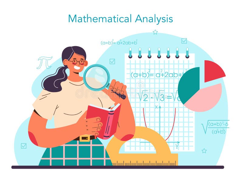 Mathematician Concept. Mathematician Use Scientific Formulas and ...