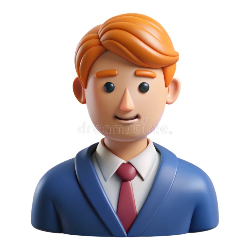 Mathematician 3D Icon stock illustration. Illustration of equations ...