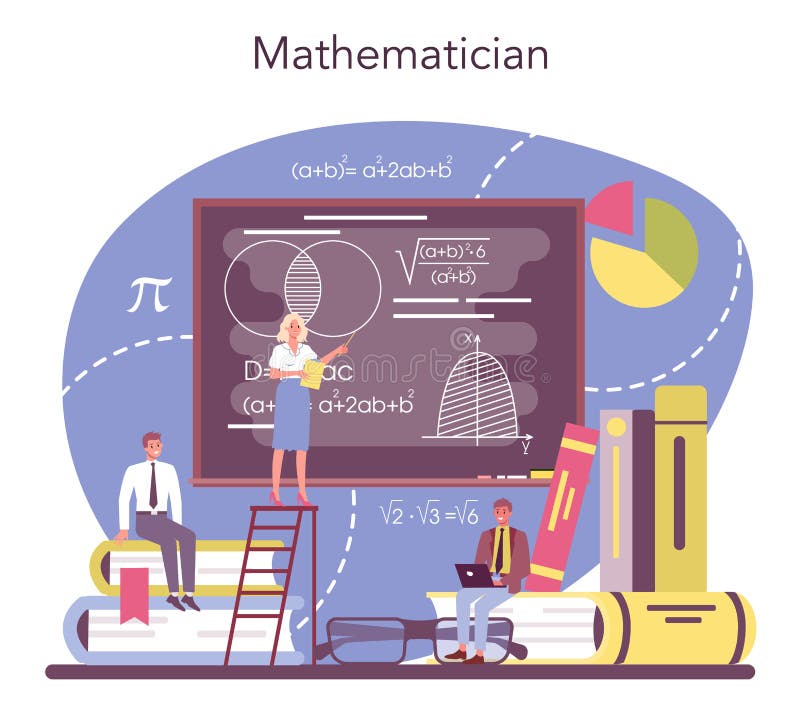 Research Mathematician Stock Illustrations – 435 Research Mathematician ...