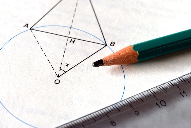 Mathematics stock image. Image of trigonometric, school - 13633487