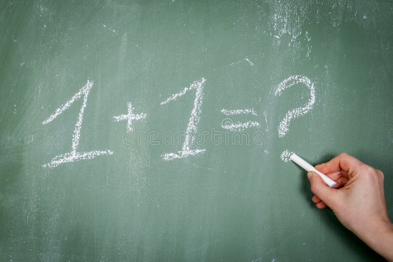 Mathematics, Calculation and Skills Concept. Question Mark Stock Image ...