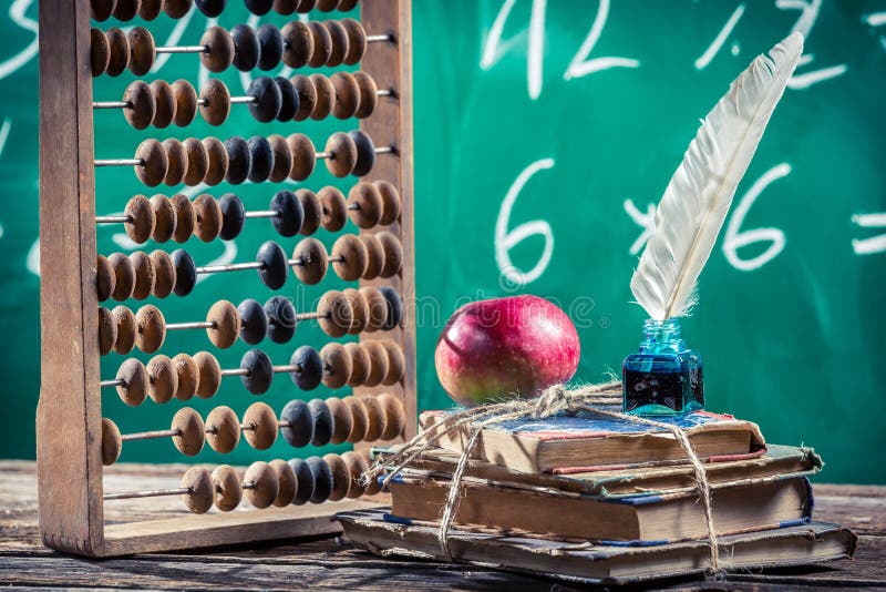 Mathematics Classes in Primary School Stock Image - Image of drawing ...