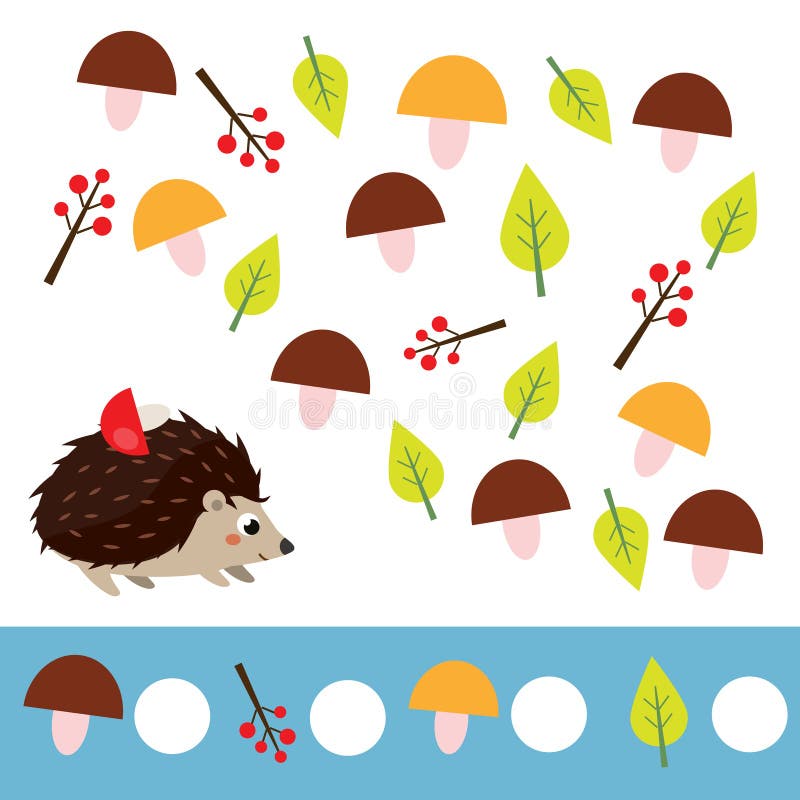 Mathematics Educational Children Game. Study Counting, Numbers ...