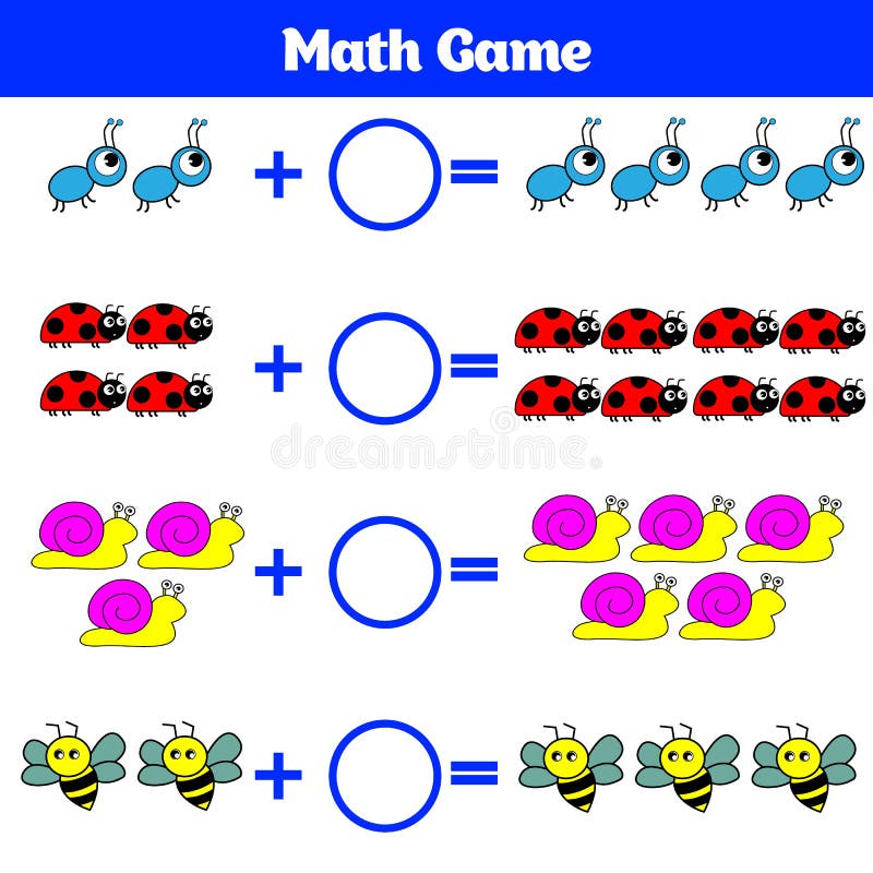 Mathematics Educational Game for Children. Learning Subtraction ...