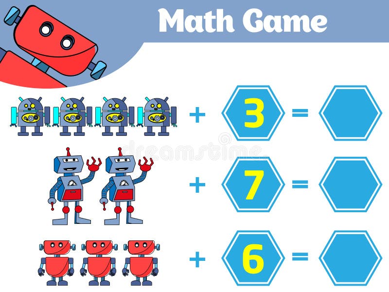 Mathematics Educational Game for Children. Learning Subtraction ...