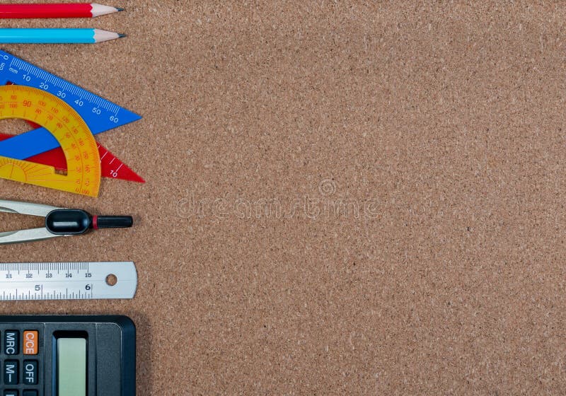 Mathematics Equipment And Mathematics Tools For Basic Math With ...