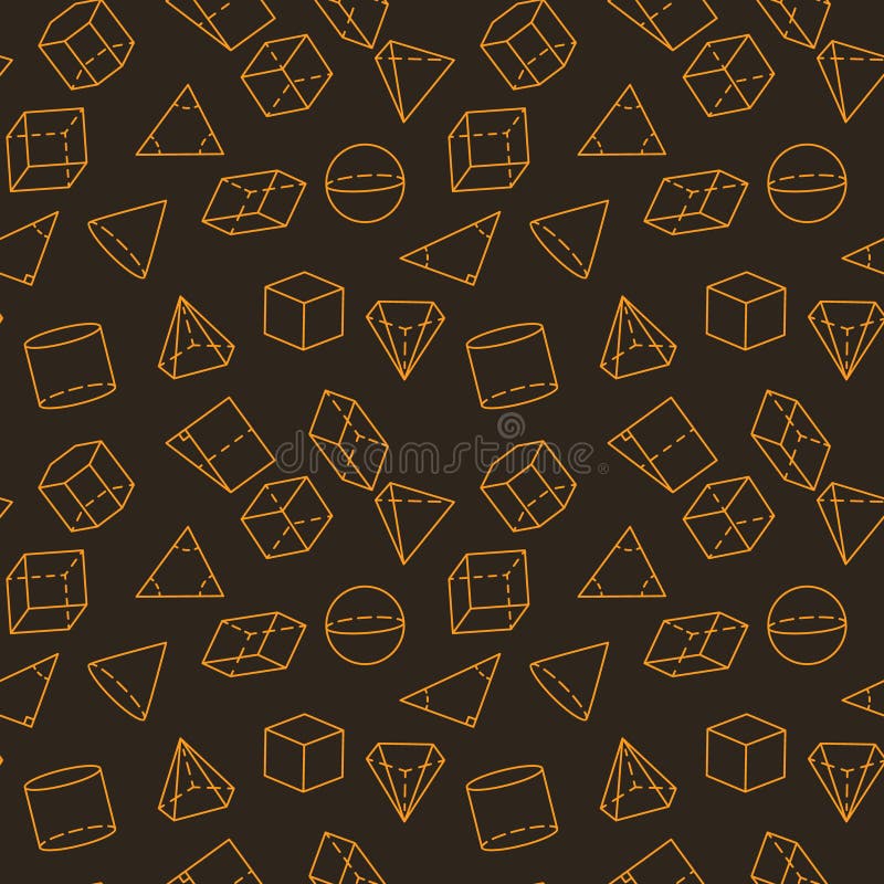 Mathematics and Science Round Flat Vector Illustration Stock Vector ...