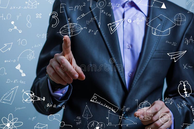 Mathematics Formulas, High Education Concept Stock Image - Image of ...