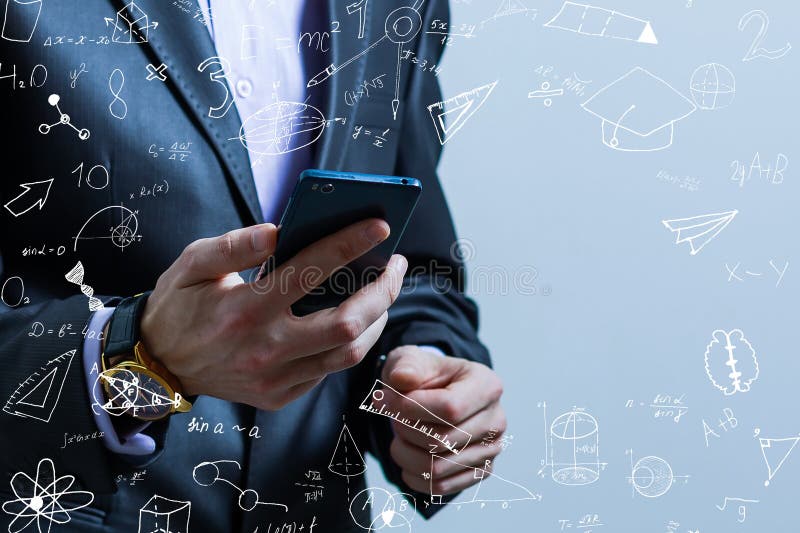 Mathematics Formulas, High Education Concept Stock Image - Image of ...