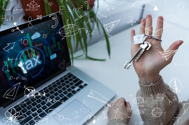 Mathematics Formulas, High Education Concept Stock Image - Image of ...