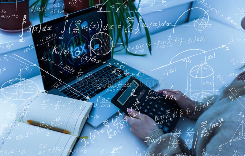 Mathematics Formulas, High Education Concept Stock Image - Image of ...
