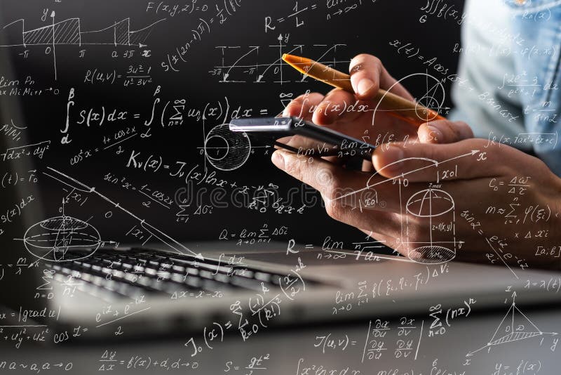 Mathematics Formulas, High Education Concept Stock Image - Image of ...