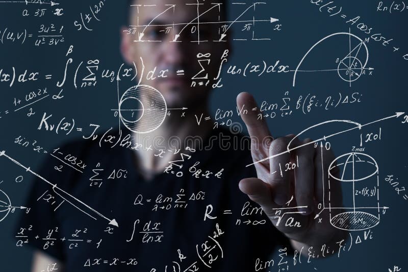 Mathematics Formulas, High Education Concept Stock Image - Image of ...
