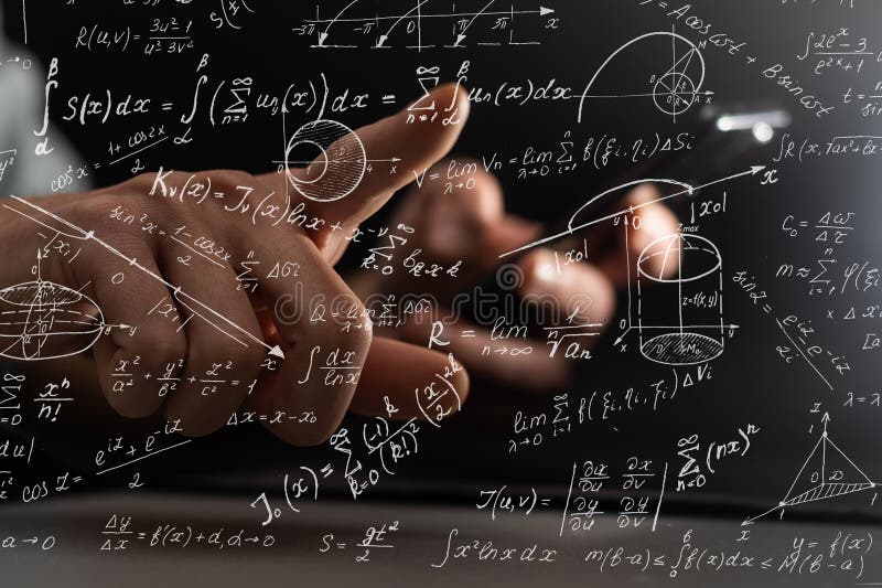 Mathematics Formulas, High Education Concept Stock Image - Image of ...